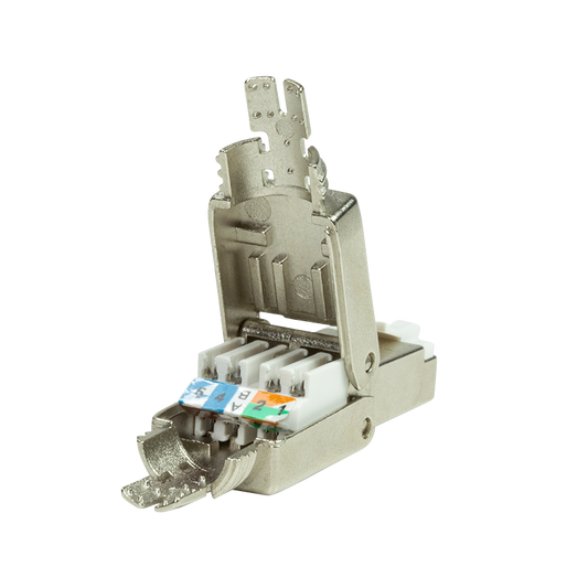 Cat7 RJ45 connector - Fully shielded – Netwerkkabel.eu