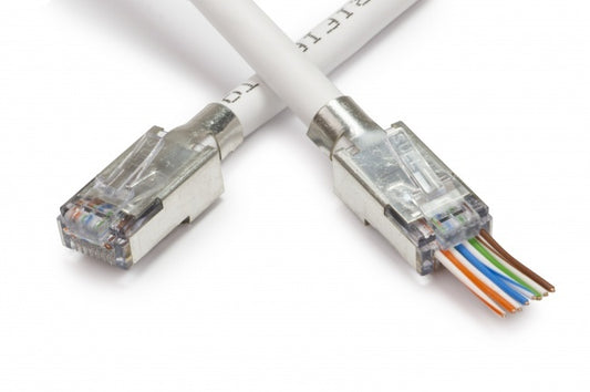Cat7 RJ45 connector - Fully shielded – Netwerkkabel.eu